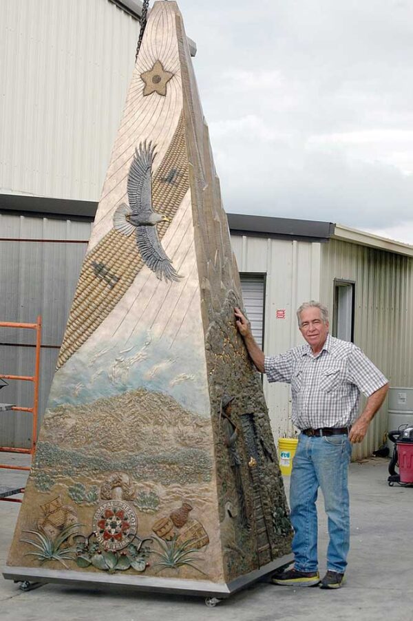 Ed Reilly, Sculptor of the Jenkin’s Obelisk | Bronzesmith Fine Art ...